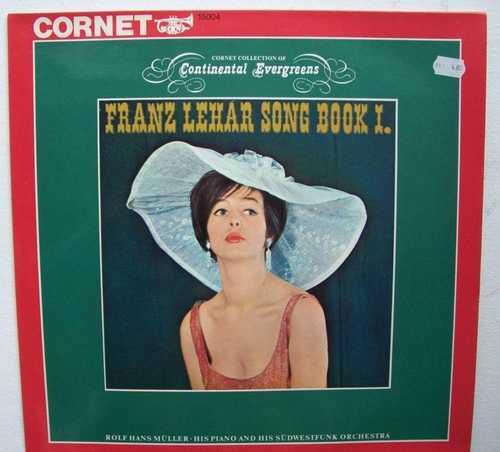 Franz Lehar Song book 1 и 2 винил 2 LP новый mint