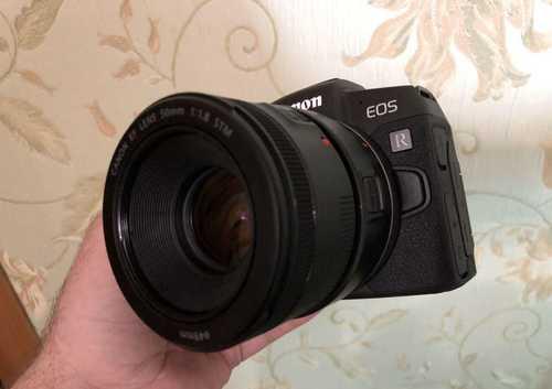 Canon RP + adapter + 50mm stm