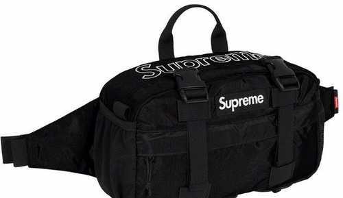 Сумка Supreme Waist Bag Black