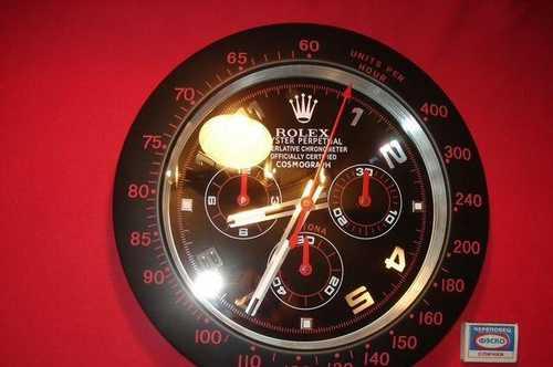 Часы Rolex Настенные Swiss Made 33см Большие