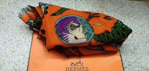 Кашемировый платок Hermes