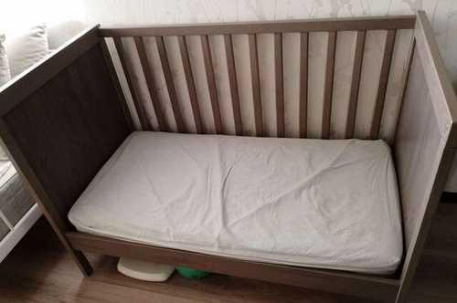 Детская кровать IKEA сундвик