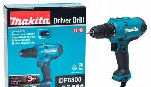 Шуруповерт сетевой Makita DF0300