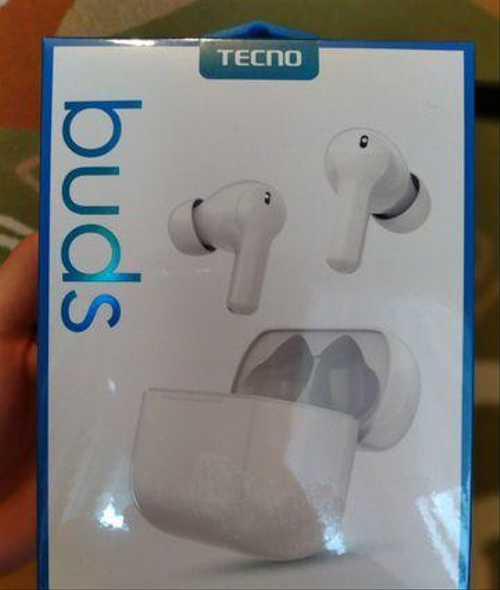 Беспроводные наушники TWS tecno buds 1