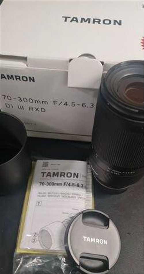 Tamron 70-300mm F/4.5-6.3 Di III RXD (A047) Sony E