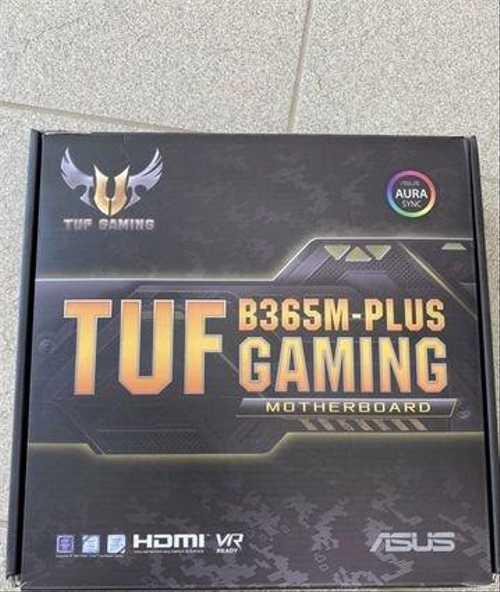 Материнская плата asus TUF B365M-plus gaming