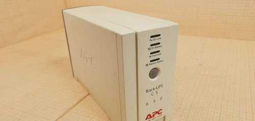 Ибп APC Back-UPS BK650EI 650VA б/у рабочий без акб