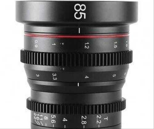 Объектив Meike 85mm T2.2 Cinema Lens Sony E-mount