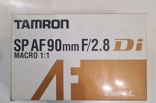 Tamron SP AF 90 mm f/ 2.8 Di Macro Nikon F