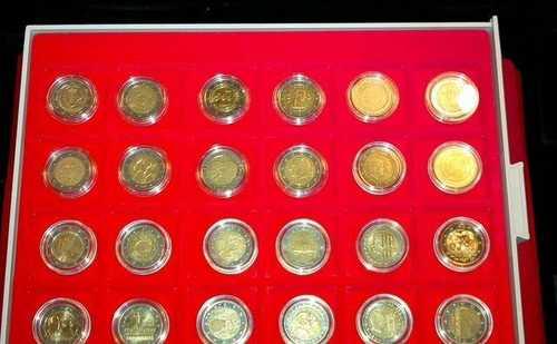 Монеты евро - 2 Euro Бельгия Нидерланды Люксембург