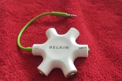 Разветвитель mini jack 3.5 belkin
