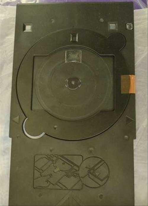 Лоток для печати дисков canon