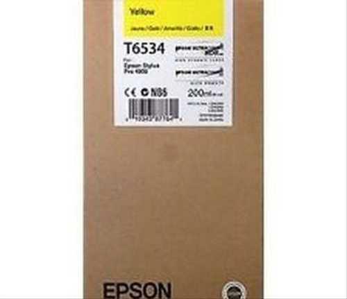 Оригинальный картридж epson C13T653400