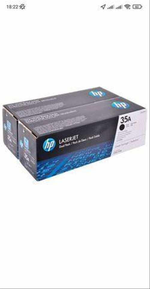 Картридж HP CB435AD