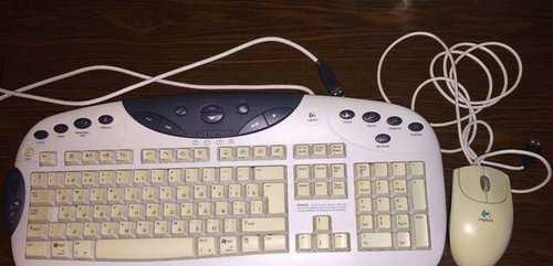 Клавиатура+ мышь Logitech