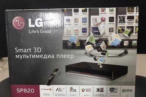 LG SP820Smart 3D мультимедиа плеер с Web Browsing