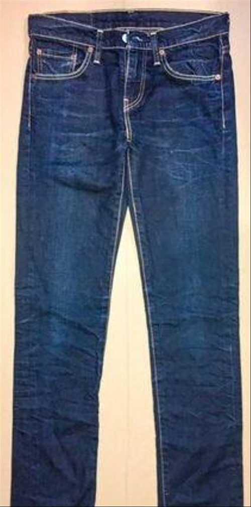 Джинсы Levi's 519 W28 L34 синие