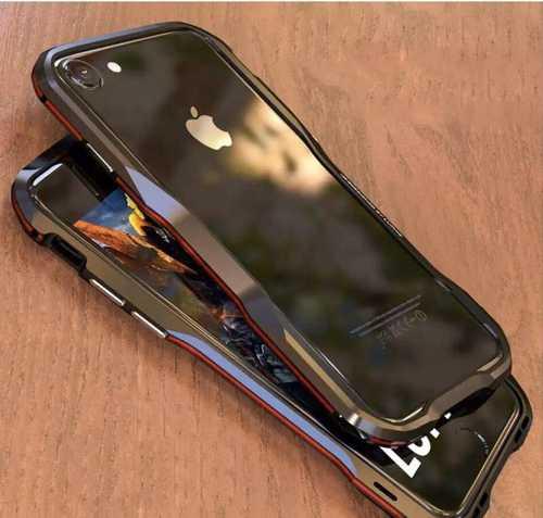 Бампер металлический для iPhone X и XS