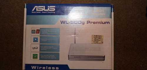 Wifi роутер asus WL-500g premium