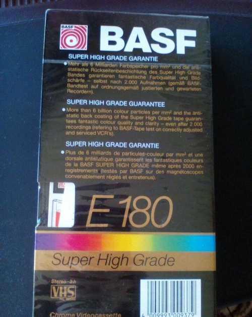 Видеокассеты basf E-180