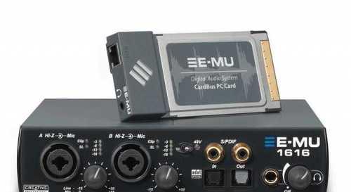 Продам Creative E-MU 1616 CardBus