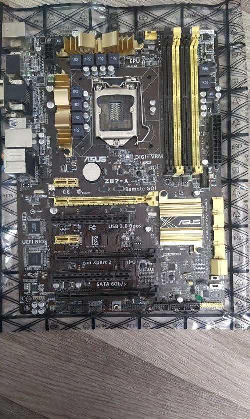 Материнская плата asus z87-a socket 1150