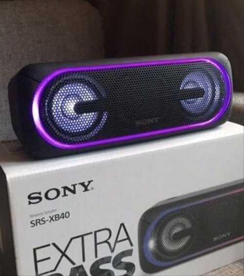 Колонка Sony SRS-XB40
