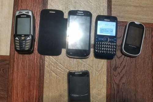 Старые телефоны, samsung, Nokia, Siemens