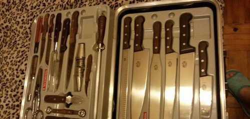 Набор профессиональных швейцарских ножей Victorino