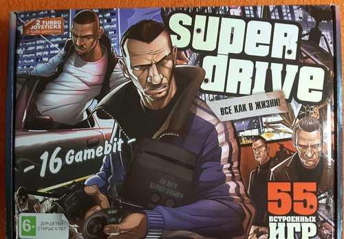 Игровая приставка 16bit Super Drive GTA-55