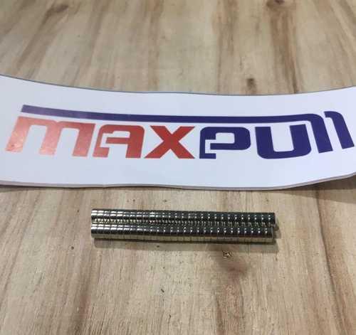 Неодимовый магнит 3х2 мм MaxPull