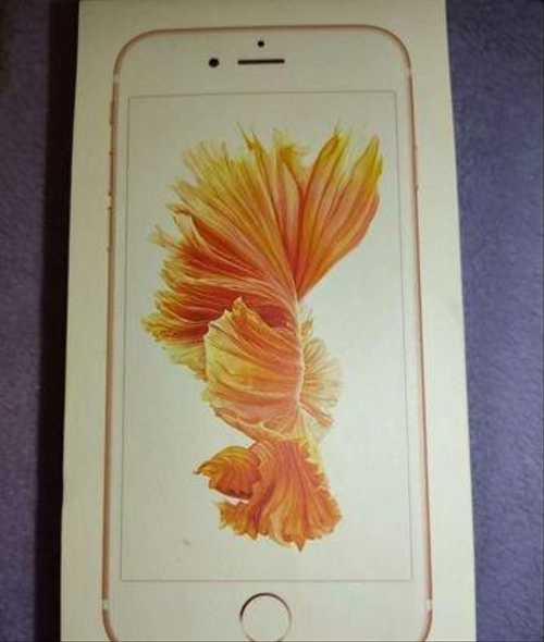 Коробка от iPhone 6s rose gold 32gb
