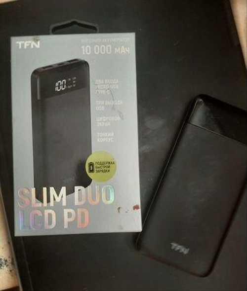 Power bank TFN. Внешний аккумулятор 10000 mah