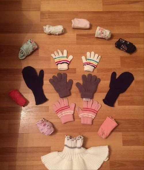 Перчатки Reima, Lassy разные детские
