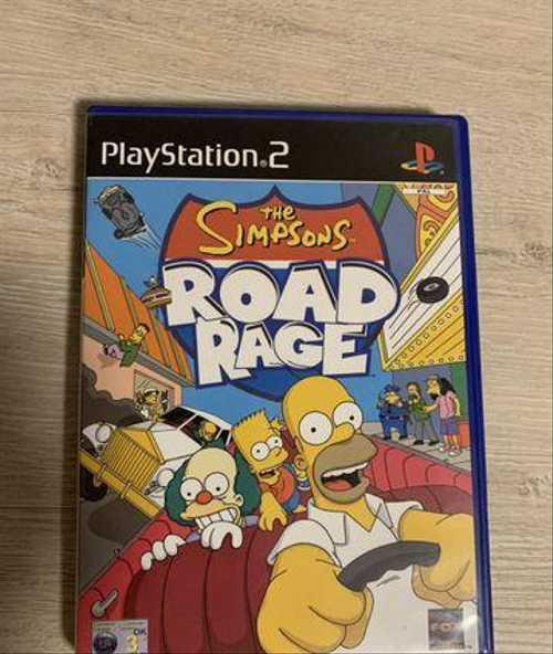 The Simpsons Road Rage ps2