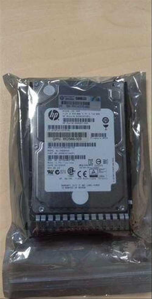 Жесткий диск для сервера HP 2.5 600 GB SAS 10K