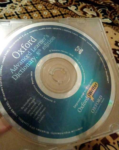 Oxford dictionary Оксфордский словарь CD
