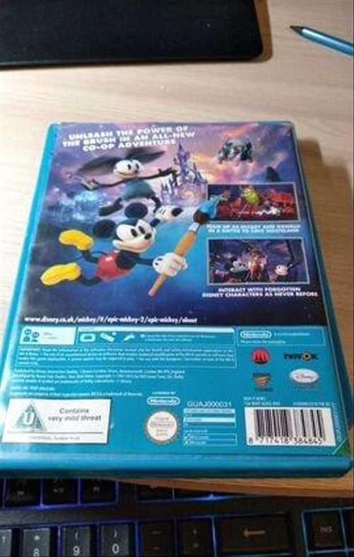 Игра Nintendo Wii U Disney Epic Mickey 2:The Power