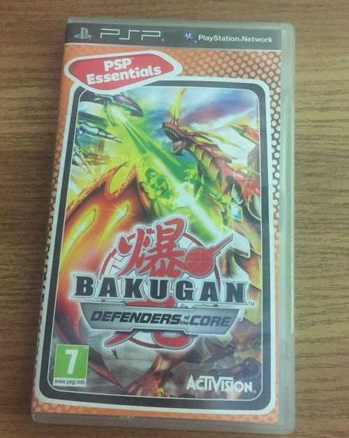 Игра для PSP bakugan
