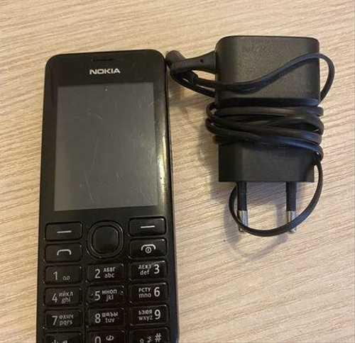Телефон Nokia 206 на 2 sim