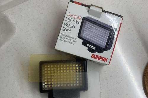 Осветитель светодиодный sunpak LED 96 Video Light
