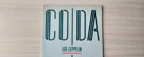LP Led Zeppelin "Coda" (Japan) 1982 Mint