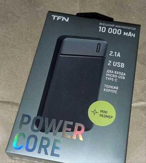 Новый повербанк powerbank TFN 10000mAh в коробке