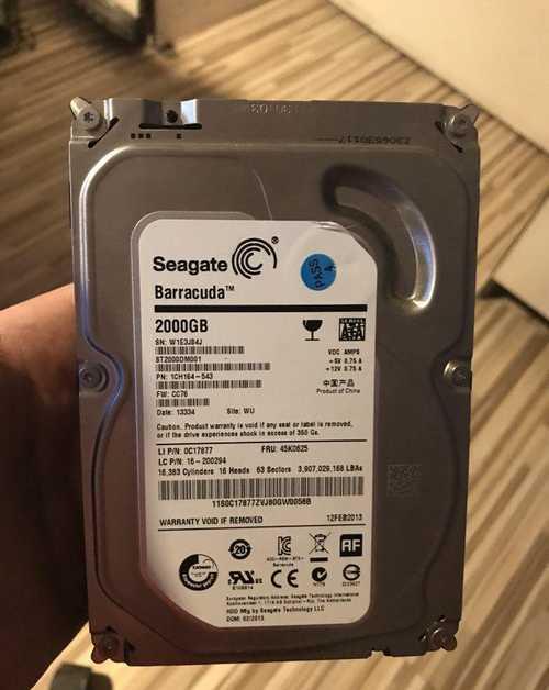Жесткий диск Seagate Barracuda 2000gb