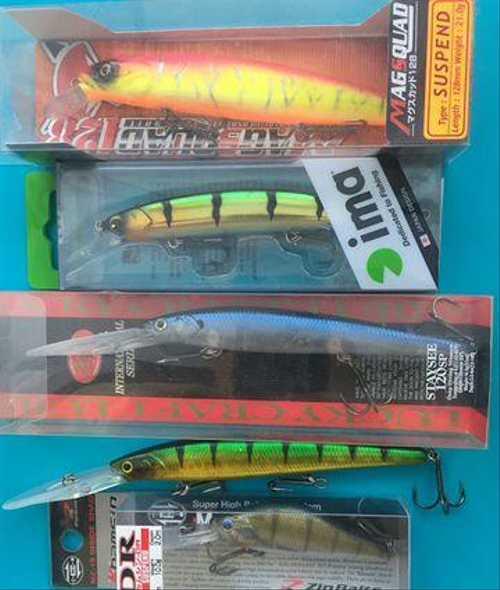 Японские воблеры OSP,Zip Baits,Jackall,Ima