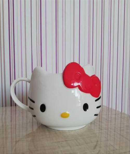 Hello Kitty кружка большая оригинал