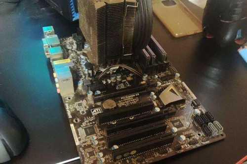 Сборка мат плата asrock z77 pro 4 1155 i7 2600k dd