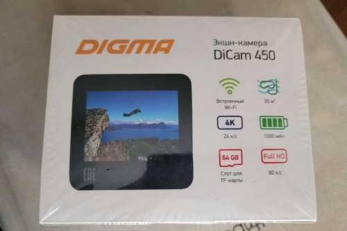 Экшн-камера Digma DiCam 450