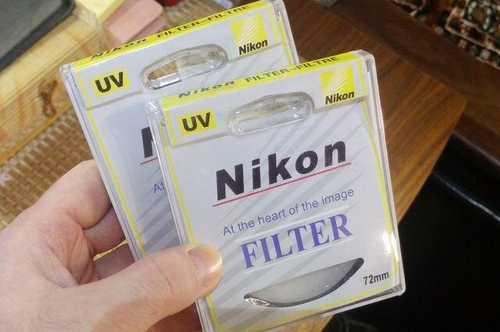 Фильтр UV Nikon 72mm Japan New в упаковке