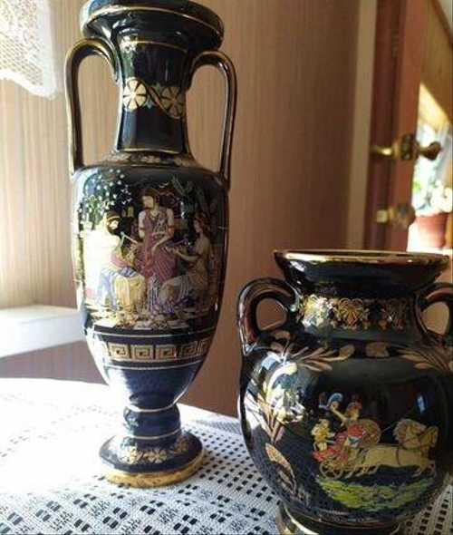 2 Греческие вазы